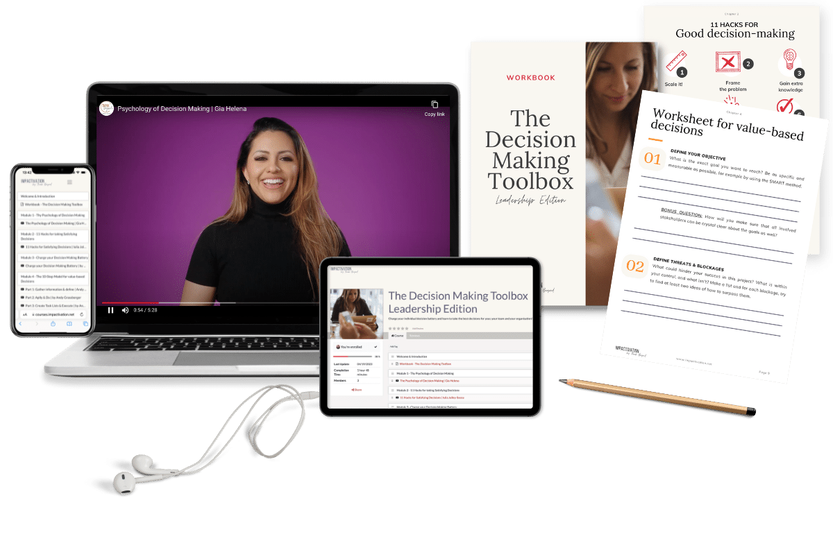 The Decision Making Toolbox Impactivation